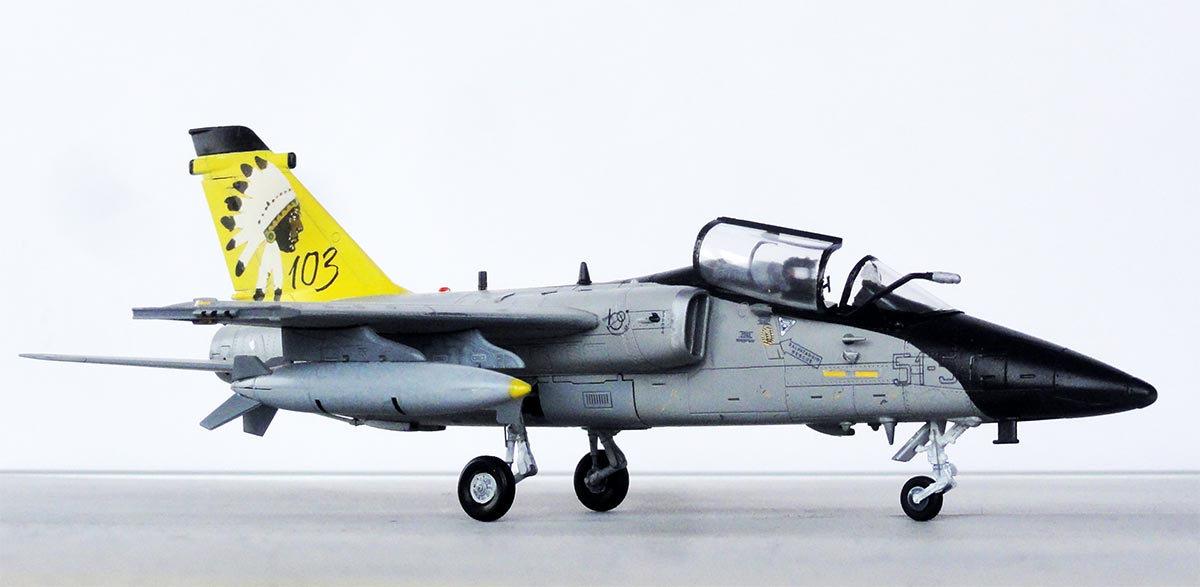 Aermacchi AMX in 1/72 scale