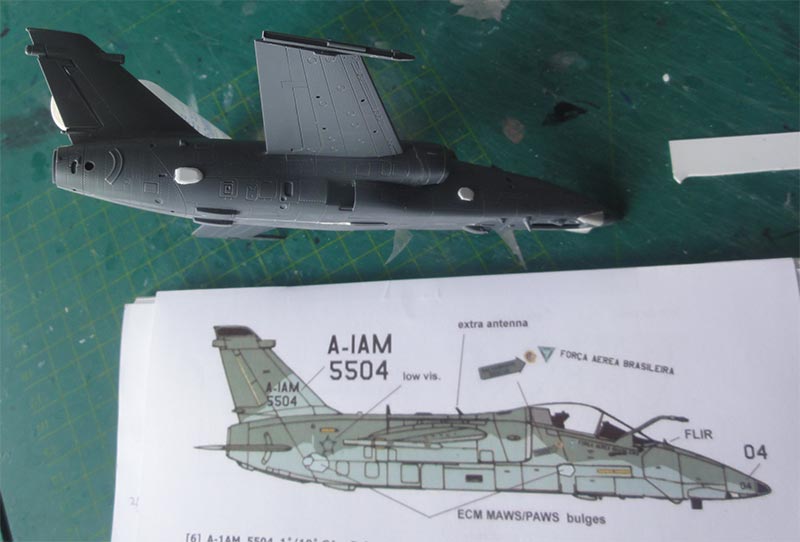 Aermacchi AMX in 1/72 scale
