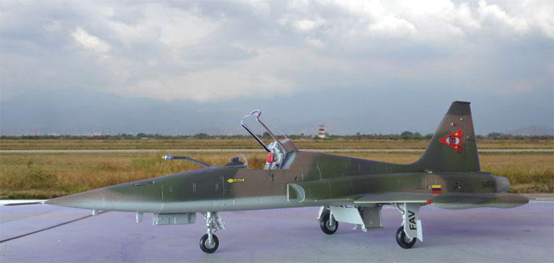 Northrop F-5 models in 1/72 scale