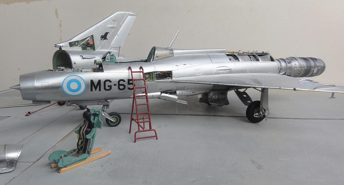 Mig-21 model 1/32
