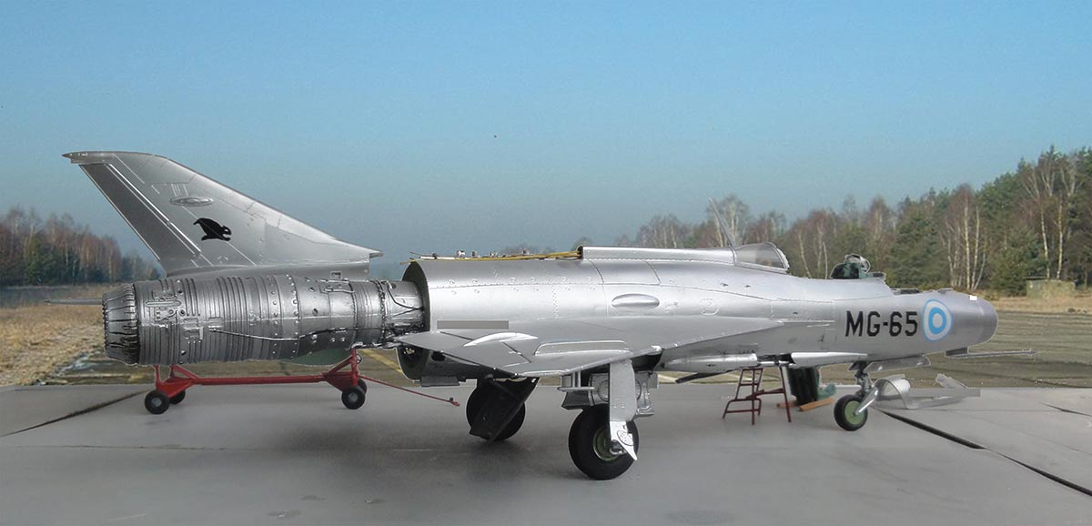 Mig-21 model 1/32