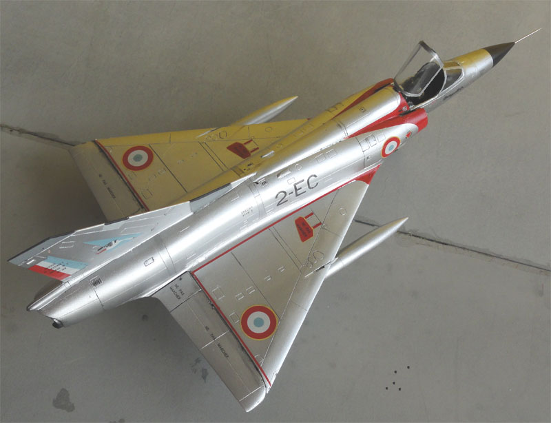 Dassault Mirages in 1/72 scale