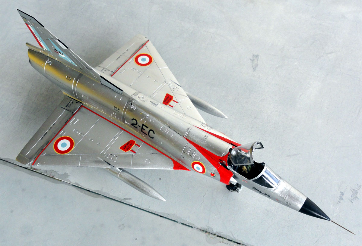 Dassault Mirages in 1/72 scale