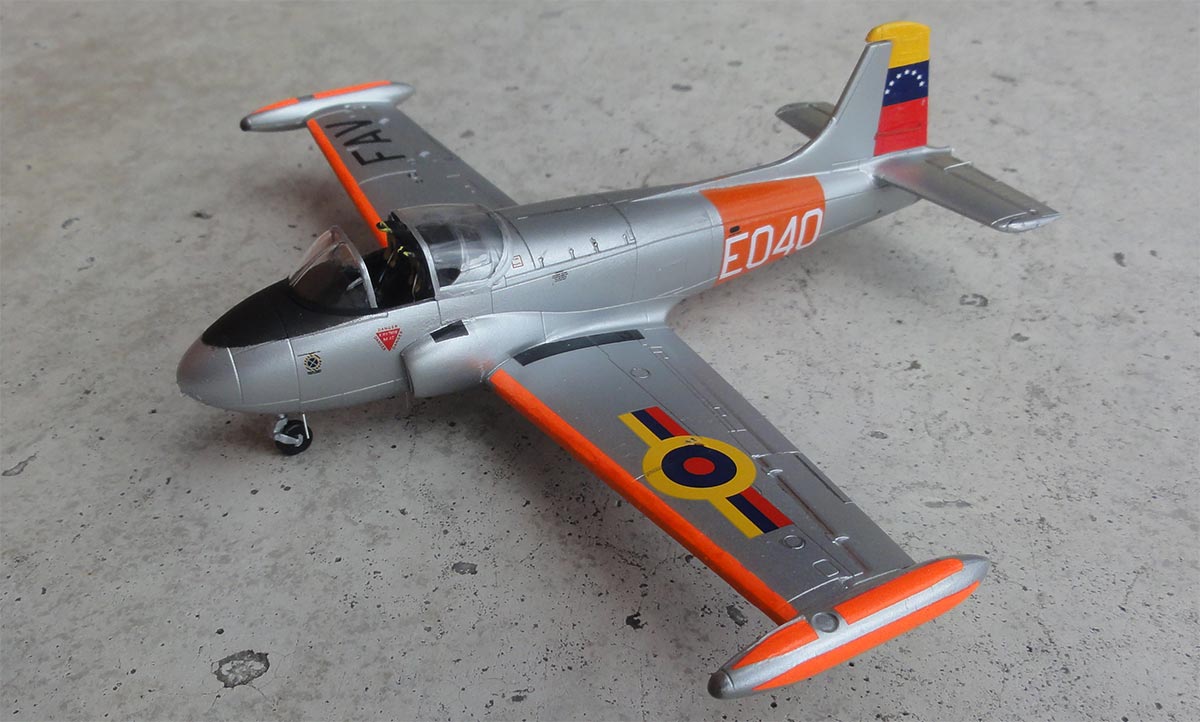 Airfix Jet Provost in 1/72 scale