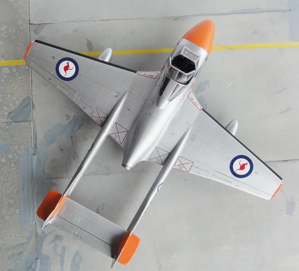 De Havilland Vampire trainer 1/32
